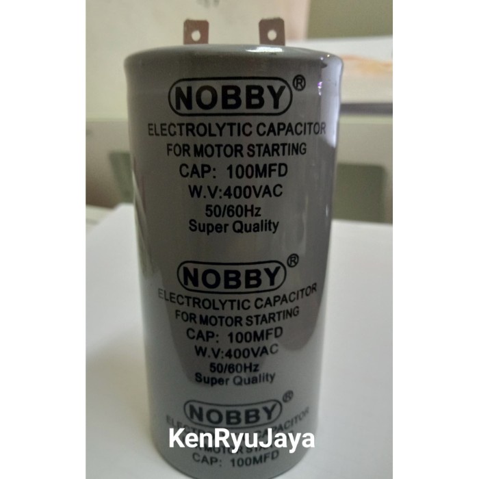 Jual Kapasitor(Capacitor)Starting 100 Mfd 400 Vac | Shopee Indonesia