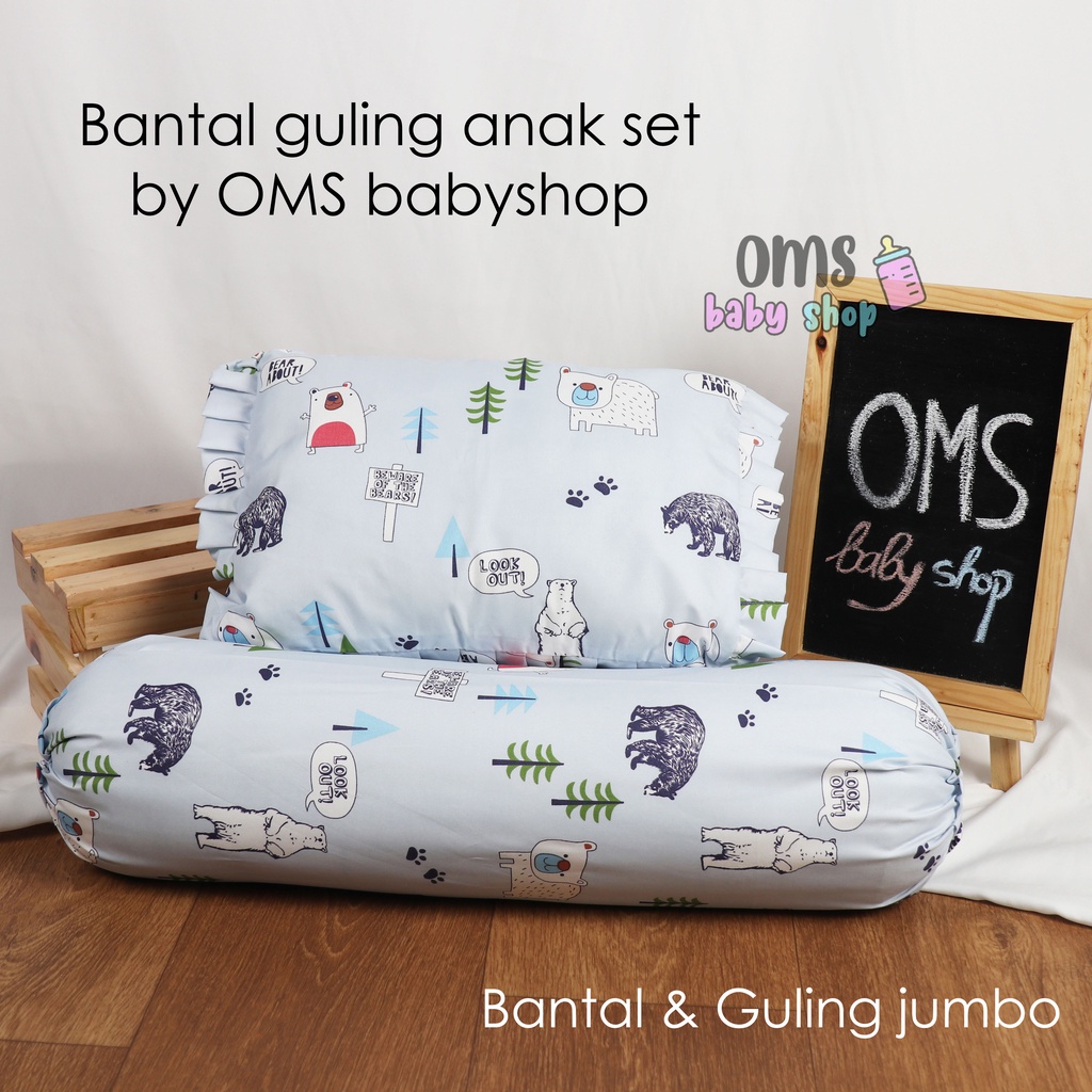 Jual BEST SELLER! Paket Bantal Guling Anak Jumbo FULLSET (Include ...