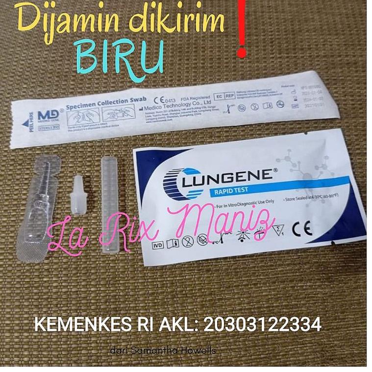 Jual K98 Alat Test Swab Antigen Mandiri / Alat Test Hidung 1 Set ...