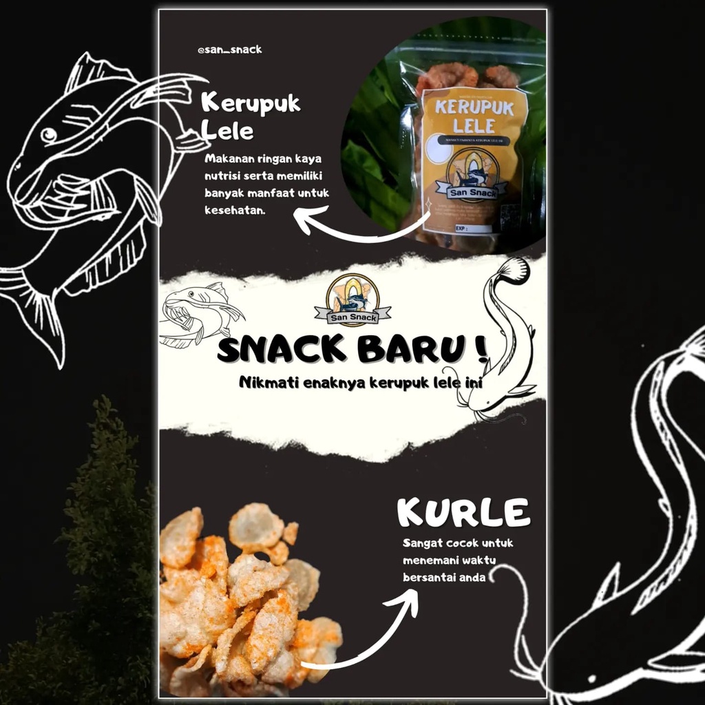 Jual kerupuk lele kaya protein non pengawet | Shopee Indonesia