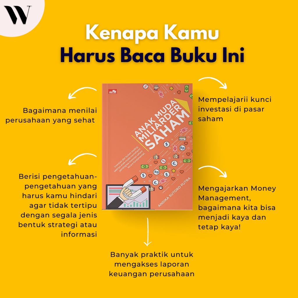 Jual Buku Saham "Anak Muda Miliarder Saham by Andika Sutoro Putra" Baru ...