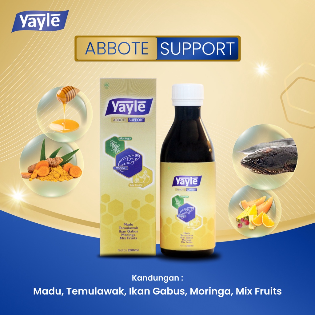 Jual Madu Vitamin Yayle Abbote Suport Membantu Memberi Gizi dan Nutrisi ...