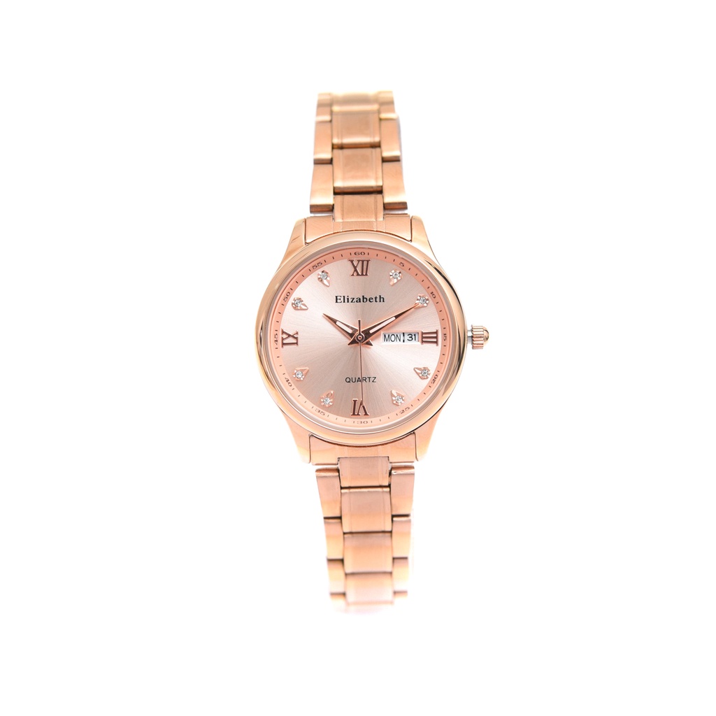 Jual Jam Tangan Elizabeth – Chain Strap 2201-0749 | Shopee Indonesia