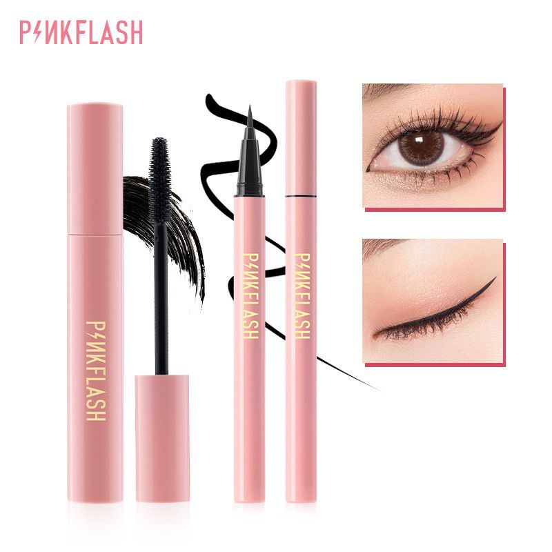 Jual PINKFLASH ONE SET MASCARA AND EYELINER WATERPROOF | Shopee Indonesia