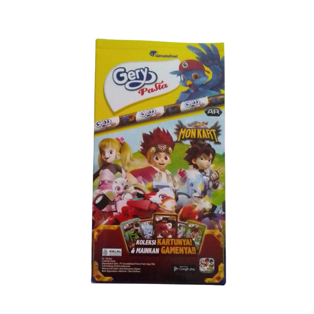Jual GARUDA FOOD GERY PASTA COKELAT Isi 20 MONKART | Shopee Indonesia