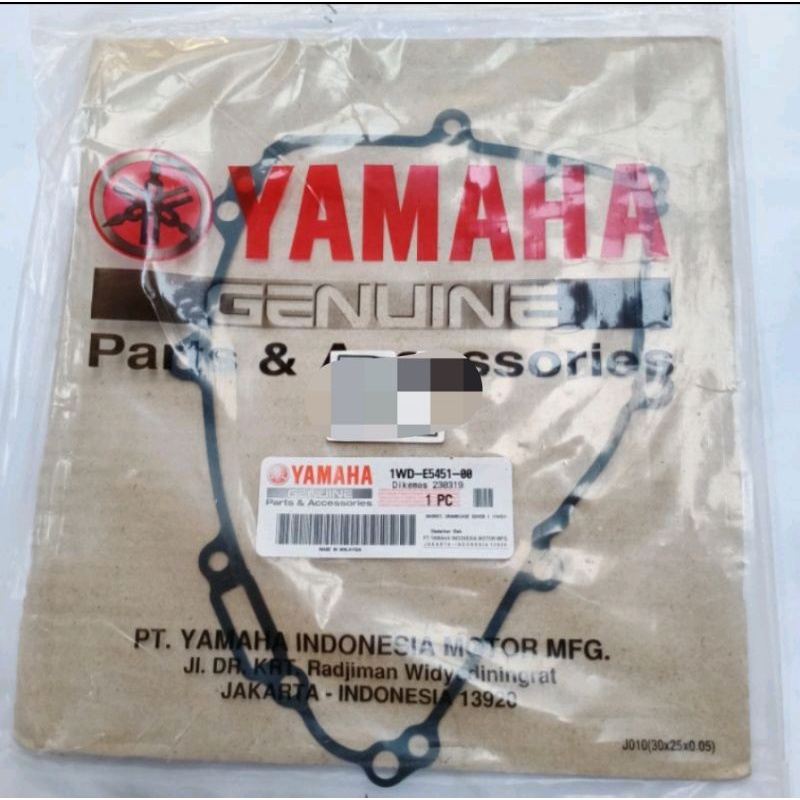 Jual Gasket perpak paking blok magnet R25 MT25 1WD-E5451-00 asli original Yamaha | Shopee Indonesia