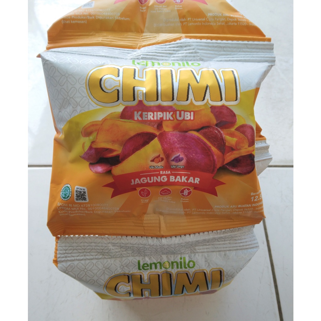 Jual LEMONILO CHIMI KRIPIK UBI 10 GR - RENCENG | Shopee Indonesia