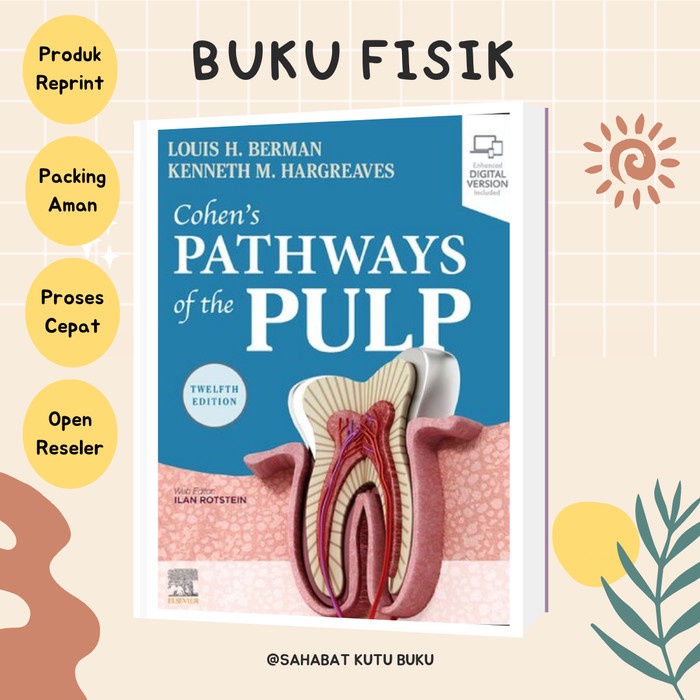 Jual BUKU COHEN'S PATHWAYS OF THE PULP EXPERT CONSULT TWELFTH EDITION ...