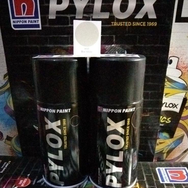 Jual New Product PYLOX 6611 Blue White / Cat Semprot 300cc | Shopee ...