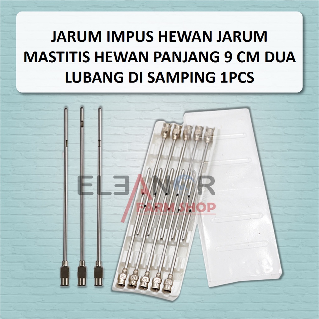 Jual Jarum Mastitis Jarum Suntik Tumpul Reusable Pengobatan Mastitis ...