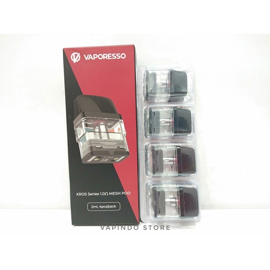 Jual XROSS POD CARTRIDGE 0.6 OHM & 1.0 OHM BY VAPORESSO NEW CARTRIDGE ...
