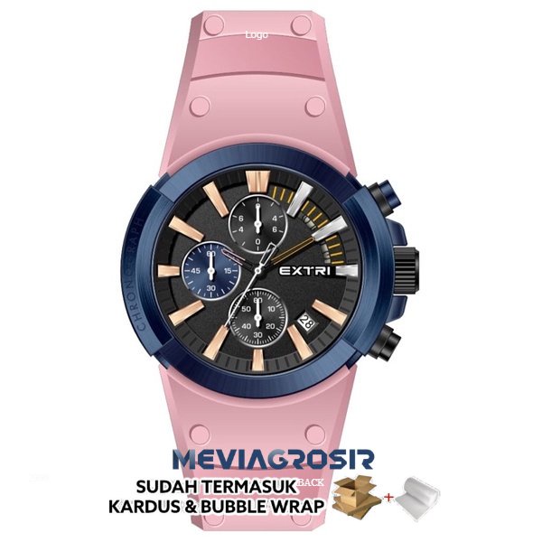 Jual JAM EXTRI JAM TANGAN PRIA WANITA EXTRI X6058 6058 ORIGINAL ...