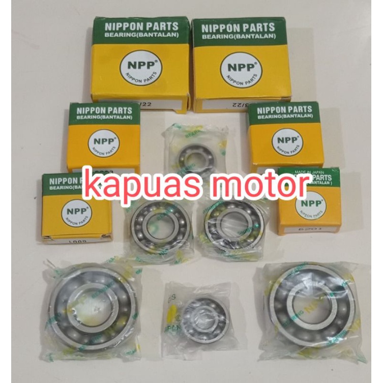 Jual Bearing laher mesin kruk as rasio blade revo absolute 110 original ...