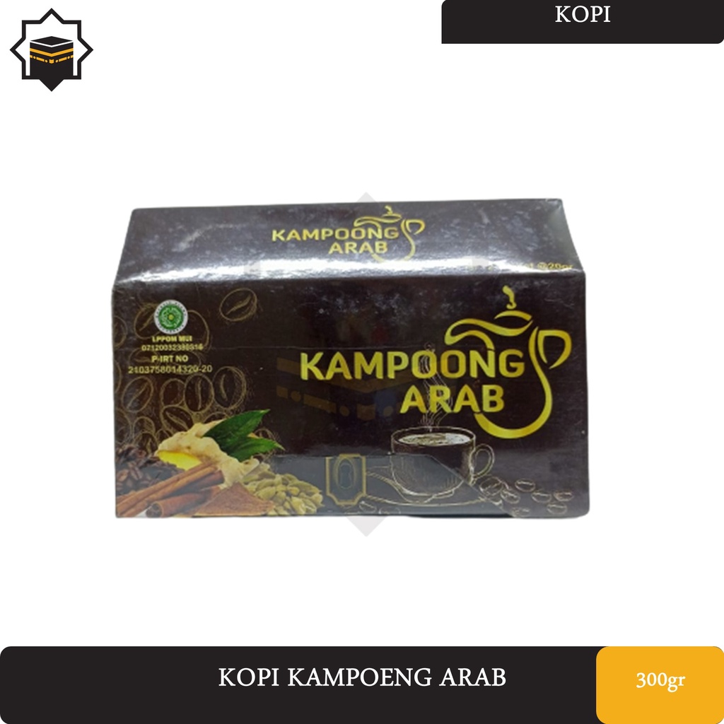 Jual New Kopi Kampoong Arab Original Sachet 1 box (isi 12 sachet ...