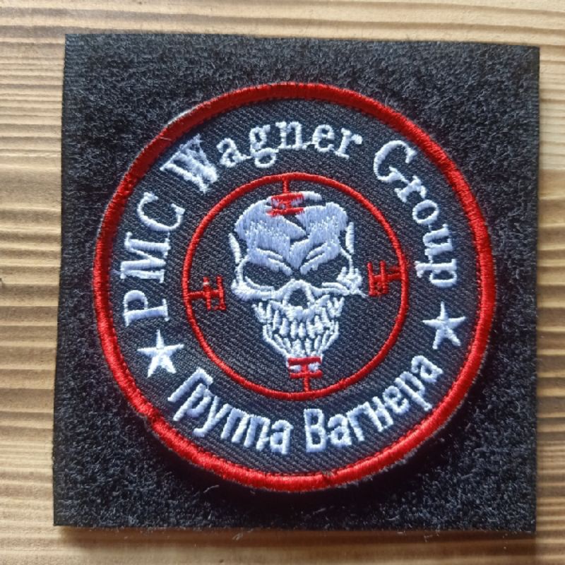 Jual Bordir PMC WAGNER GROUP RUSIA Emblem Velcro Prepetan Perekat Rompi ...