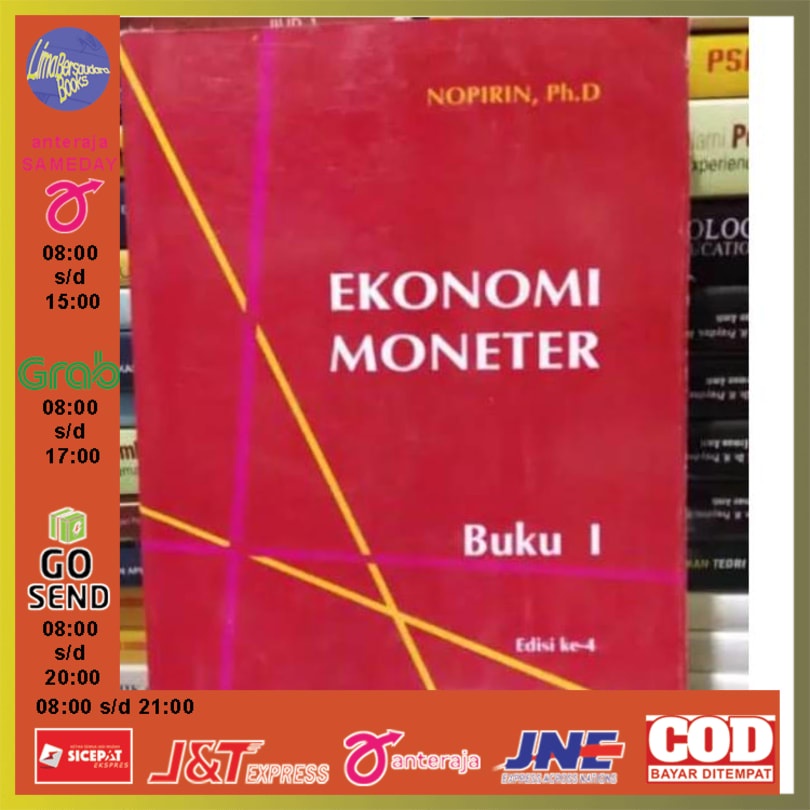 Jual Ekonomi Moneter Buku 1 edisi 4 By Nopirin, Ph. D | Shopee Indonesia