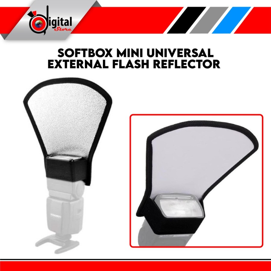 Jual Softbox Mini Universal External Flash Reflector - Diffuser Flash 2 ...