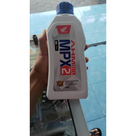 Jual Oli Motor Honda AHM Oil MPX2 Matic 0.8 L (Original) | Shopee Indonesia