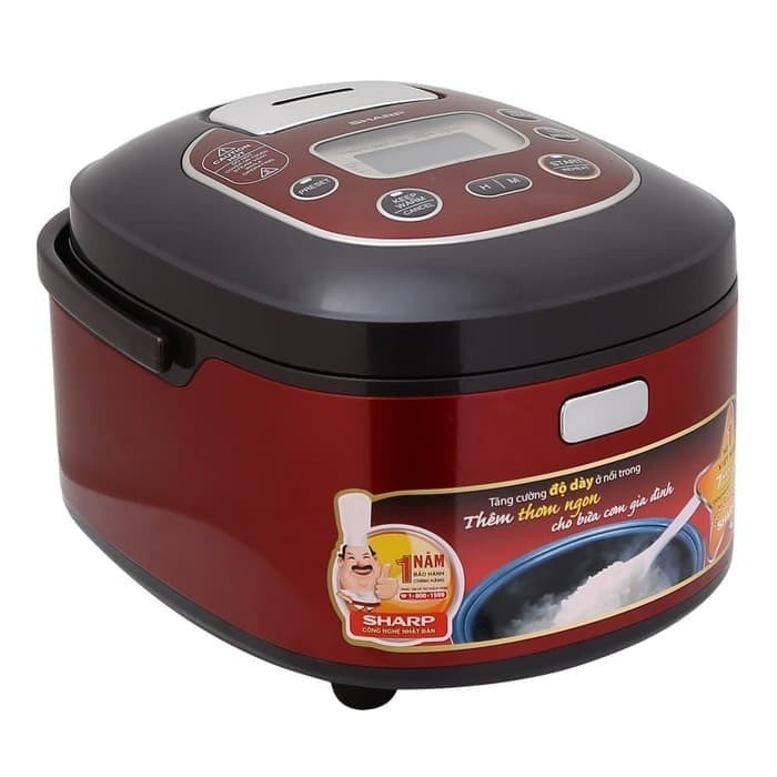 Jual SHARP Rice Cooker Digital 1.8 Liter THICK INNER POT KS-TH18 ...