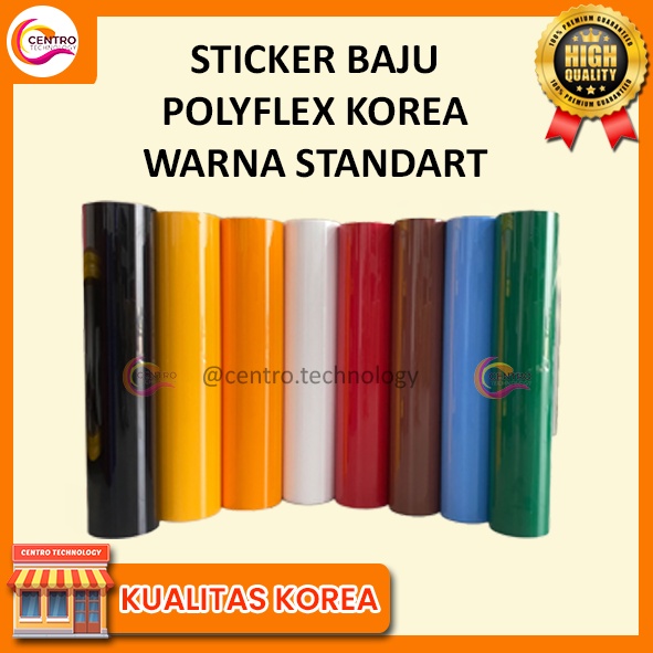 Jual Polyflex PVC Korea | Bahan Sticker Sablon Kaos PVC Flex Korea ...