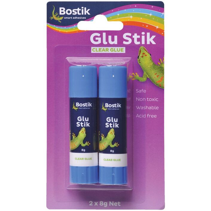 Jual Bostik Glu Stik 8g (2PCS) / Lem Kertas / Lem Roll / Lem serbaguna ...