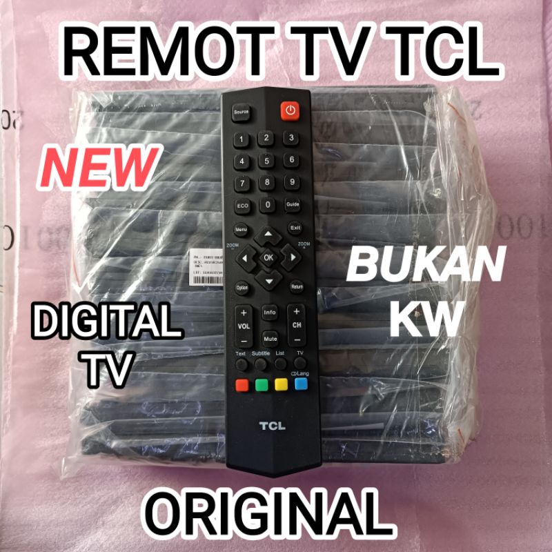 Jual REMOT TV TCL DIGITAL ORIGINAL PABRIK | Shopee Indonesia