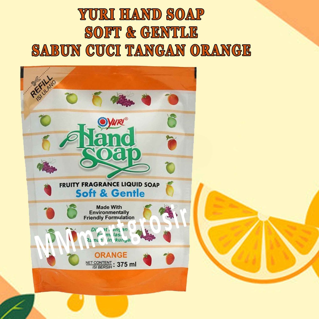 Jual Yuri Hand Soap / Soft & Gentle / Sabun Cuci Tangan / Orange ...