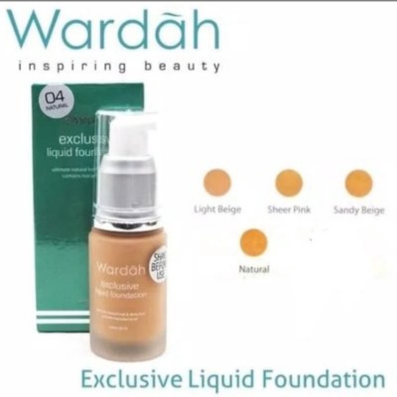 Jual Foundation wardah exclusive original | Shopee Indonesia