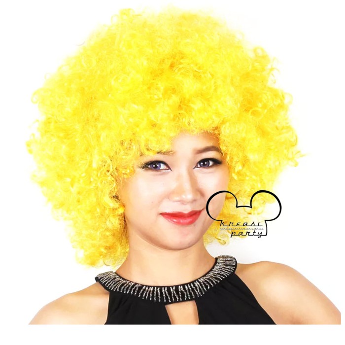 Jual Wig / Wig Kribo / Wig Badut / Rambut Palsu / Rambut Cosplay ...