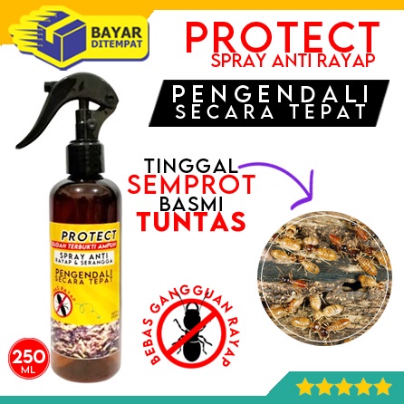Jual PROTECT Spray Anti Rayap 250mlPembasmi Basmi Sprai Obat Semprot ...