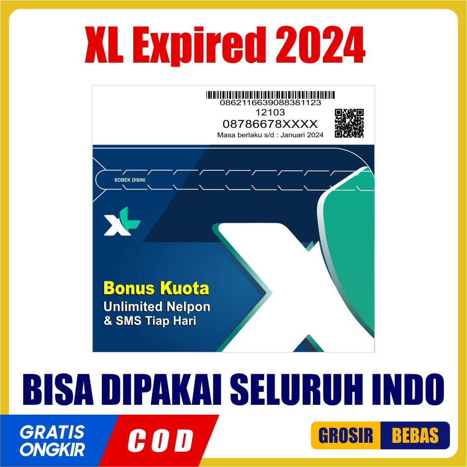 Jual Perdana XL Exp 2025 / XL Segel Baru / XL Fresh / SP XL / XL OK ...