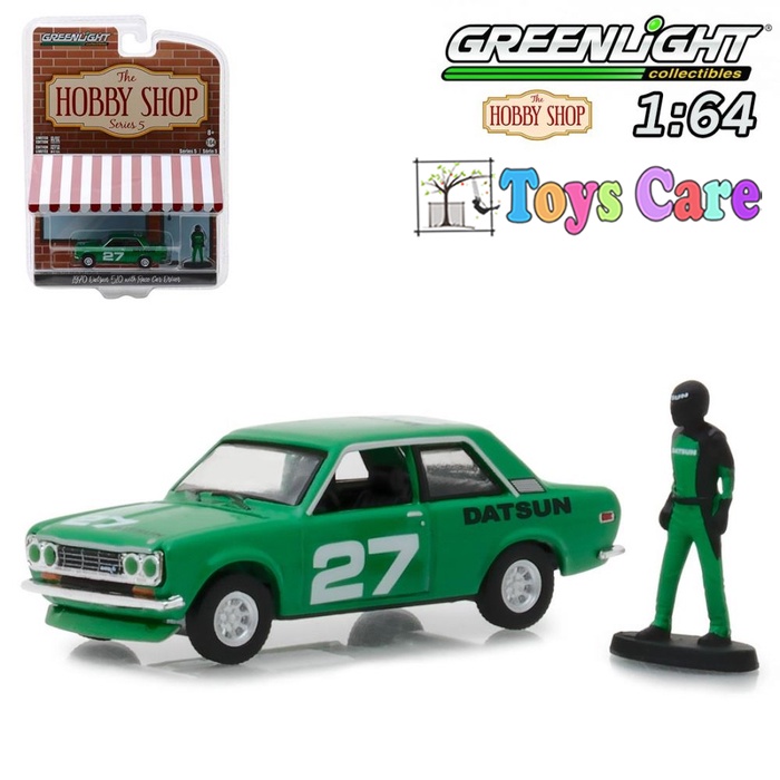 Jual GREENLIGHT GREEN MACHINES THE HOBBY SHOP Series 5 1970 DATSUN 510 ...