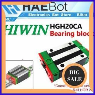 Jual accessories [HAEBOT] HIWIN Linear Bearing Block HGH20CA HGH20 20mm ...