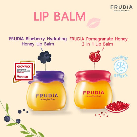 Jual Frudia Lip Balm 10g Pomegranate Blueberry Avocado | Shopee Indonesia