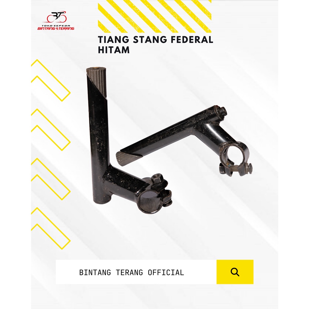 Jual Tiang Stang Federal Hitam/Tiang Setang Jadul Antik/Tiang Stang ...