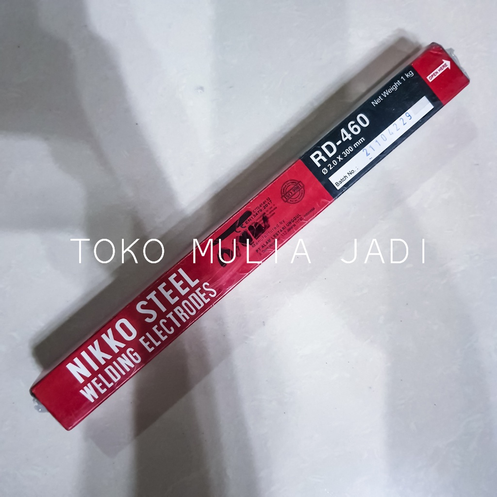 Jual Kawat las RD 460 2 mm 1 kg Nikko Steel / welding elektroda listrik | Shopee Indonesia