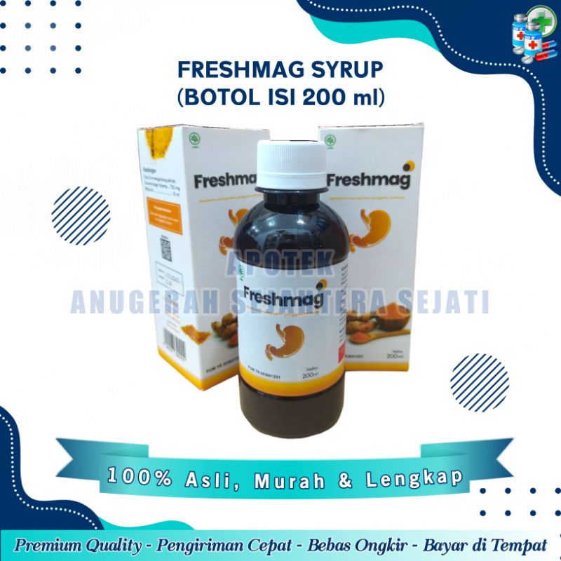 Jual Freshmag Sirup ~ Botol 200 ml | Shopee Indonesia