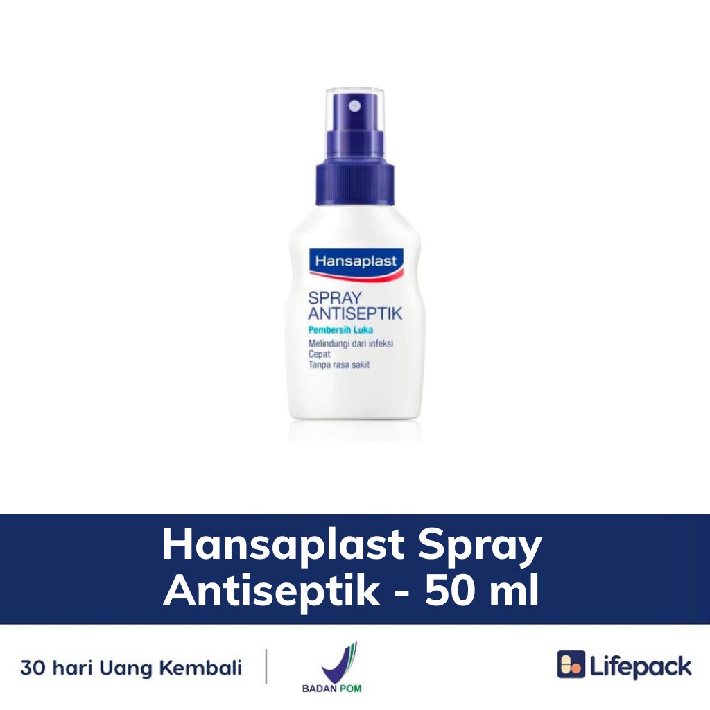 Jual Hansaplast Spray Antiseptik - 50 ml - LIFEPACK | Shopee Indonesia