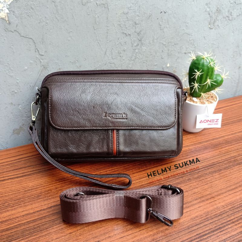 Jual Handbag Kulit - Tas Tangan Pria - Cheer Soul 2265 - Pouch Pria - Tas Hp - Dompet Hp ...