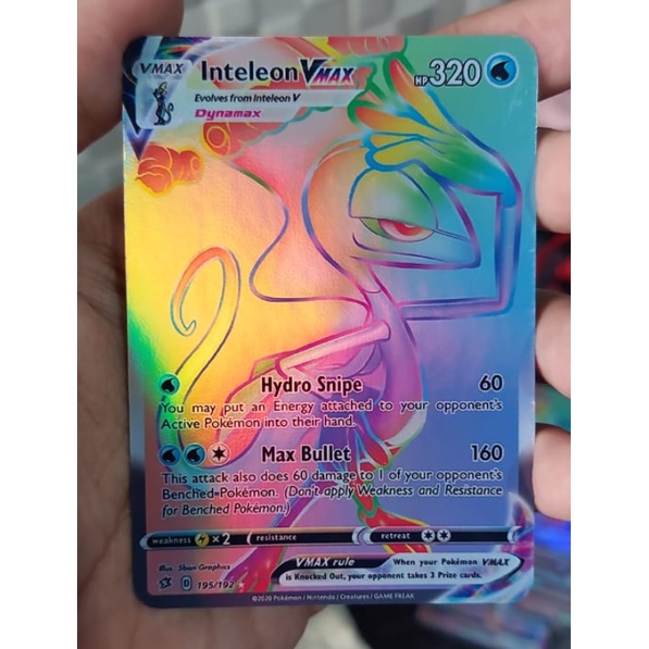 Jual KARTU POKEMON DUMMY RAINBOW VMAX HOLOGRAM ENGLISH VERSION | Shopee ...