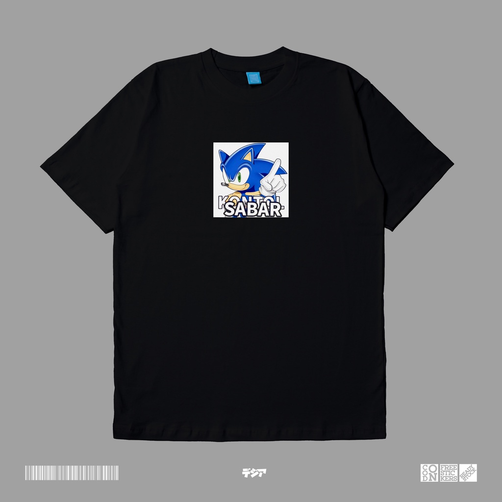 Jual Sabar Meme Sonic The Hedgehog Kntl Sabar Shitpost DJA Cloth ...