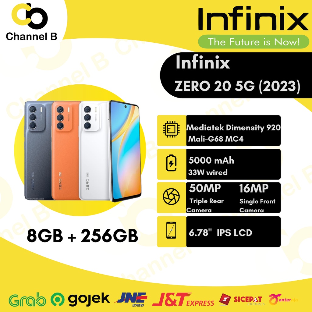 Jual Infinix Zero 5G NFC 2023 X6815D - ( Ram 8GB + 256GB ) - Garansi Resmi | Shopee Indonesia