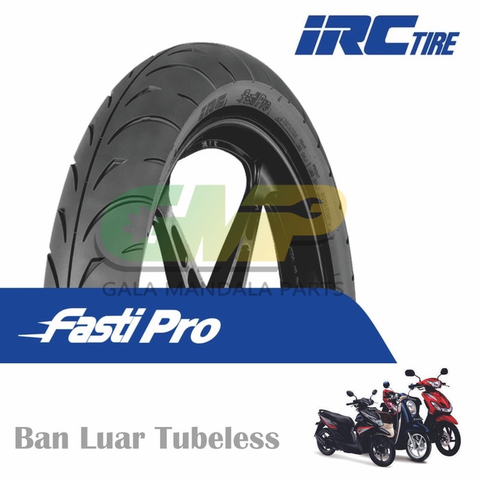 Jual IRC Fasti Pro Ban Luar Tubeless Motor All Matic 80/90/100 Ring 14 ...