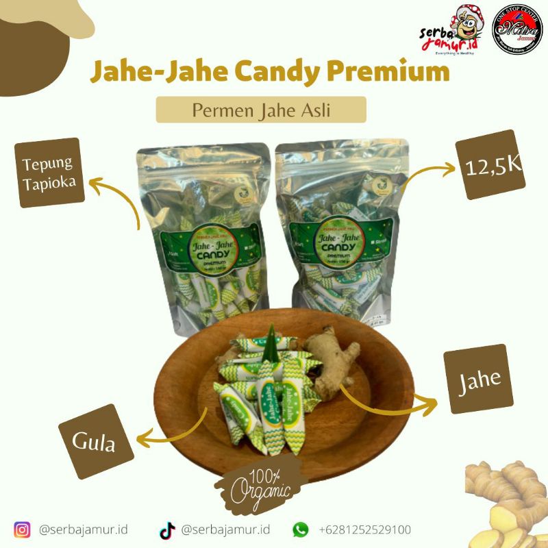 Jual jahe candy permen jahe premium | Shopee Indonesia