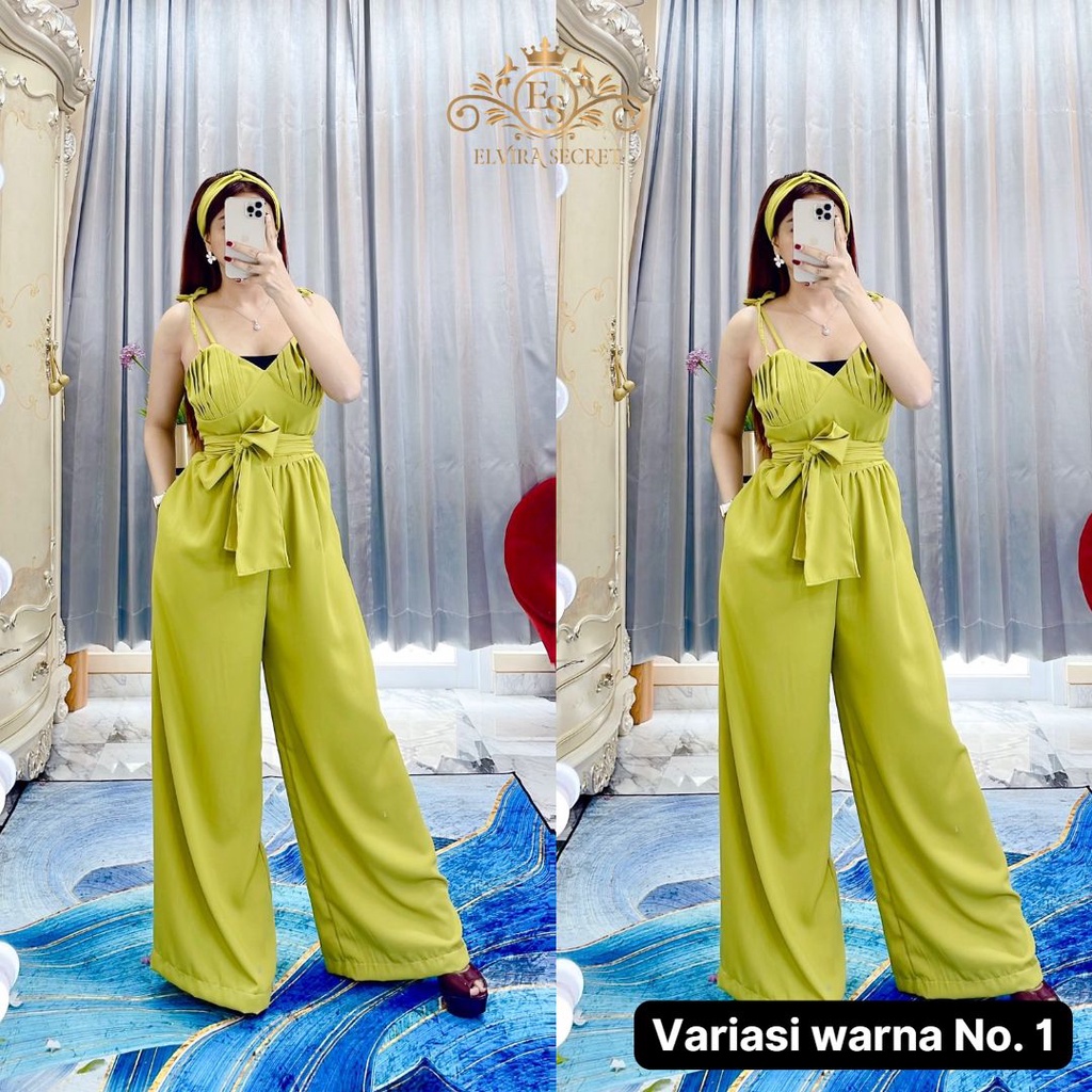 Jual Jumpsuit Nancy Jumpsuit Pantai Jumsuit Premium Termurah Shopee Indonesia