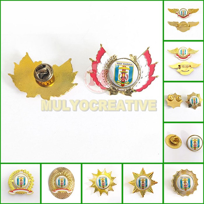 Jual Pin Kab Way Kanan Pin Bros Wing Logo Way Kanan | Shopee Indonesia
