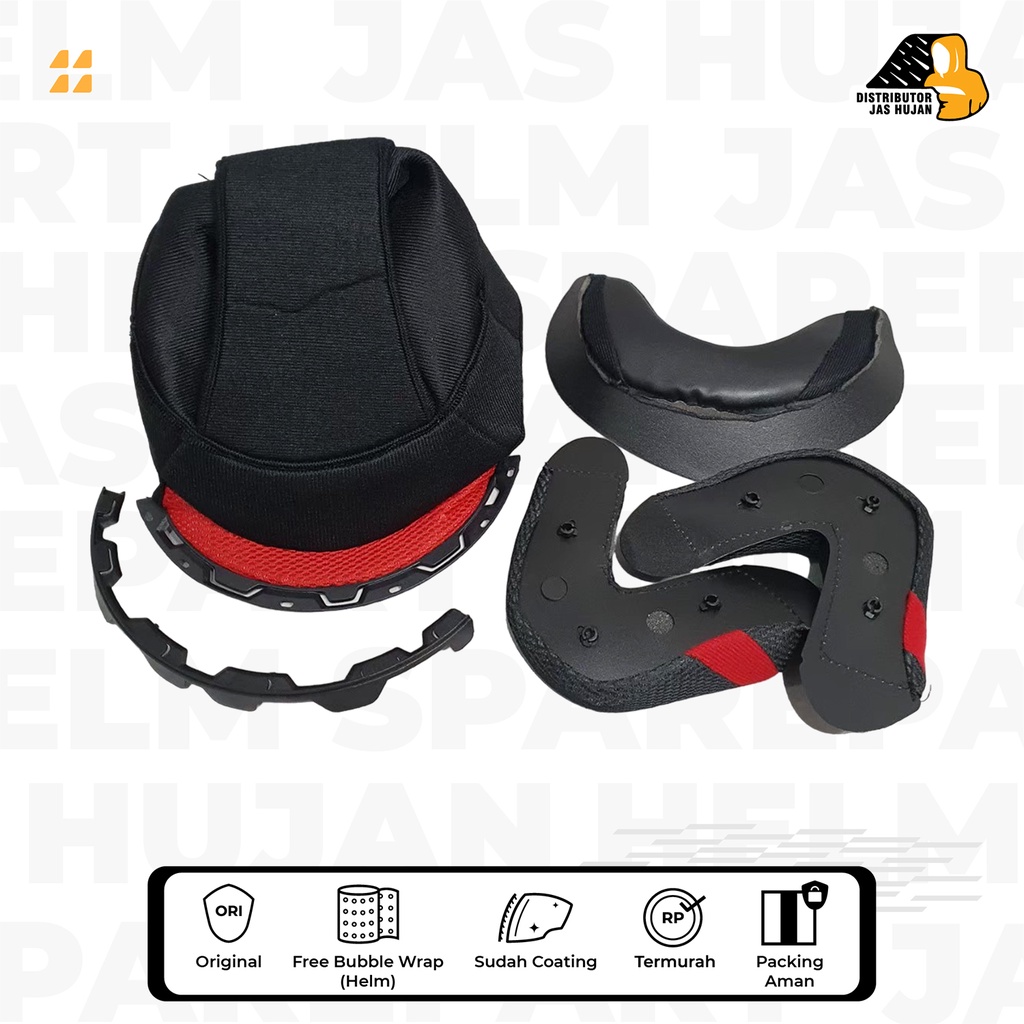 Jual Busa Helm NHK R6 - Kancing Plastik | Shopee Indonesia