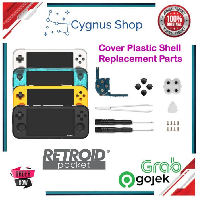Jual Retroid Plastic Shell Casing Replacement Parts Retroid Pocket 3 / ...