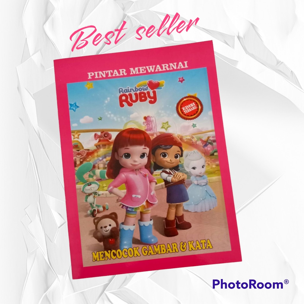 Jual BUKU MEWARNAI RUBY | Shopee Indonesia