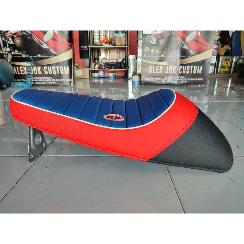 Jual JOK VESPA MODEL CAFERACER / RACING / SPORT BULAT | Shopee Indonesia